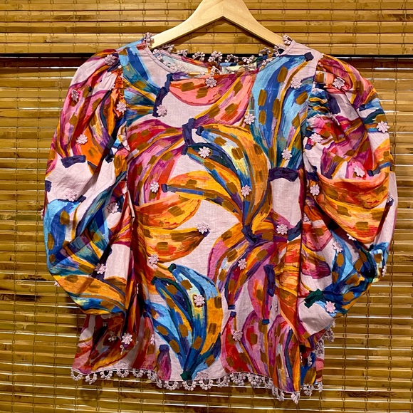 FARM Rio | Tops | Farm Rio Blouse | Poshmark